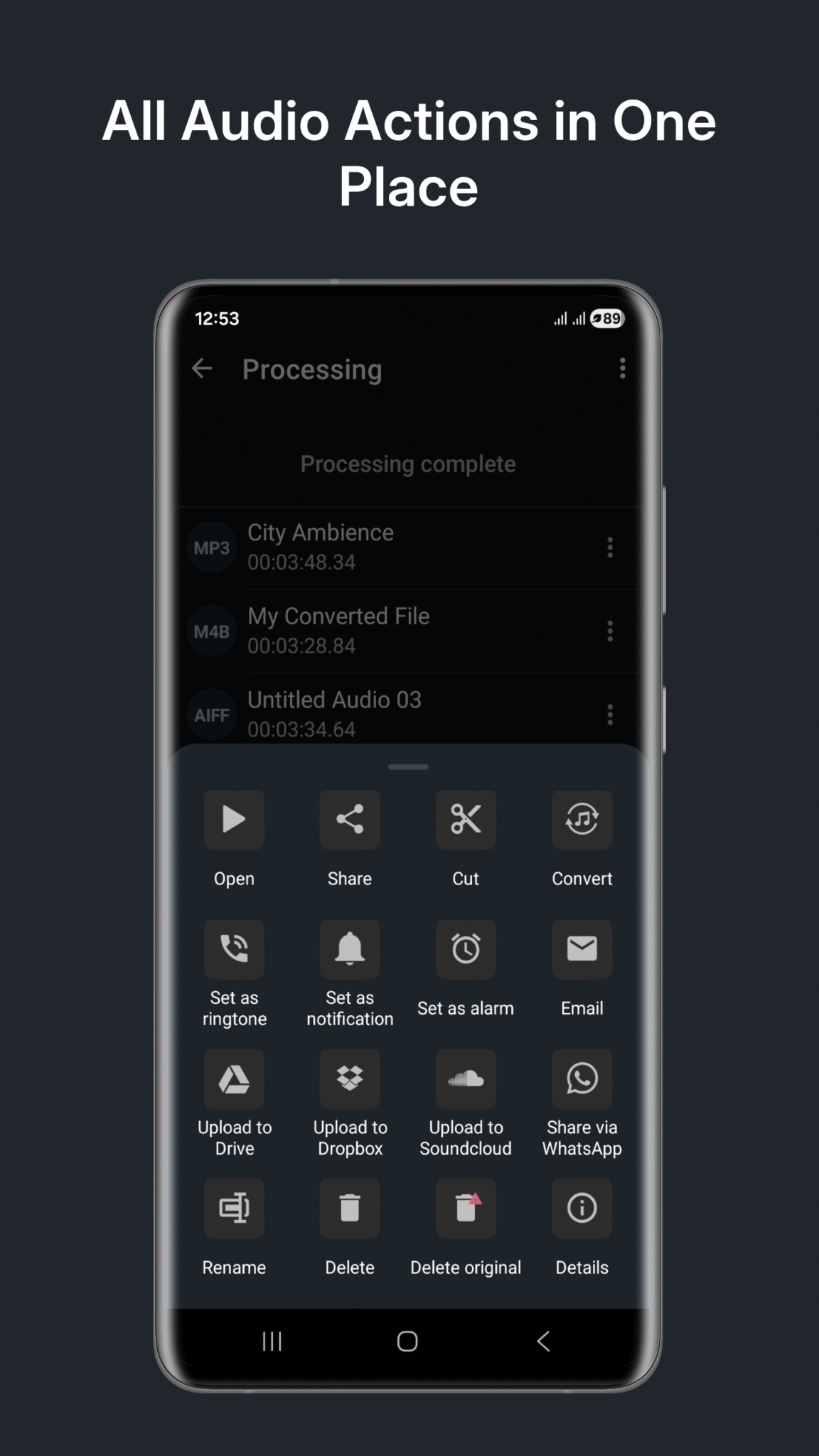Download Audio Converter (MP3 AAC OPUS) APKs for Android - APKMirror