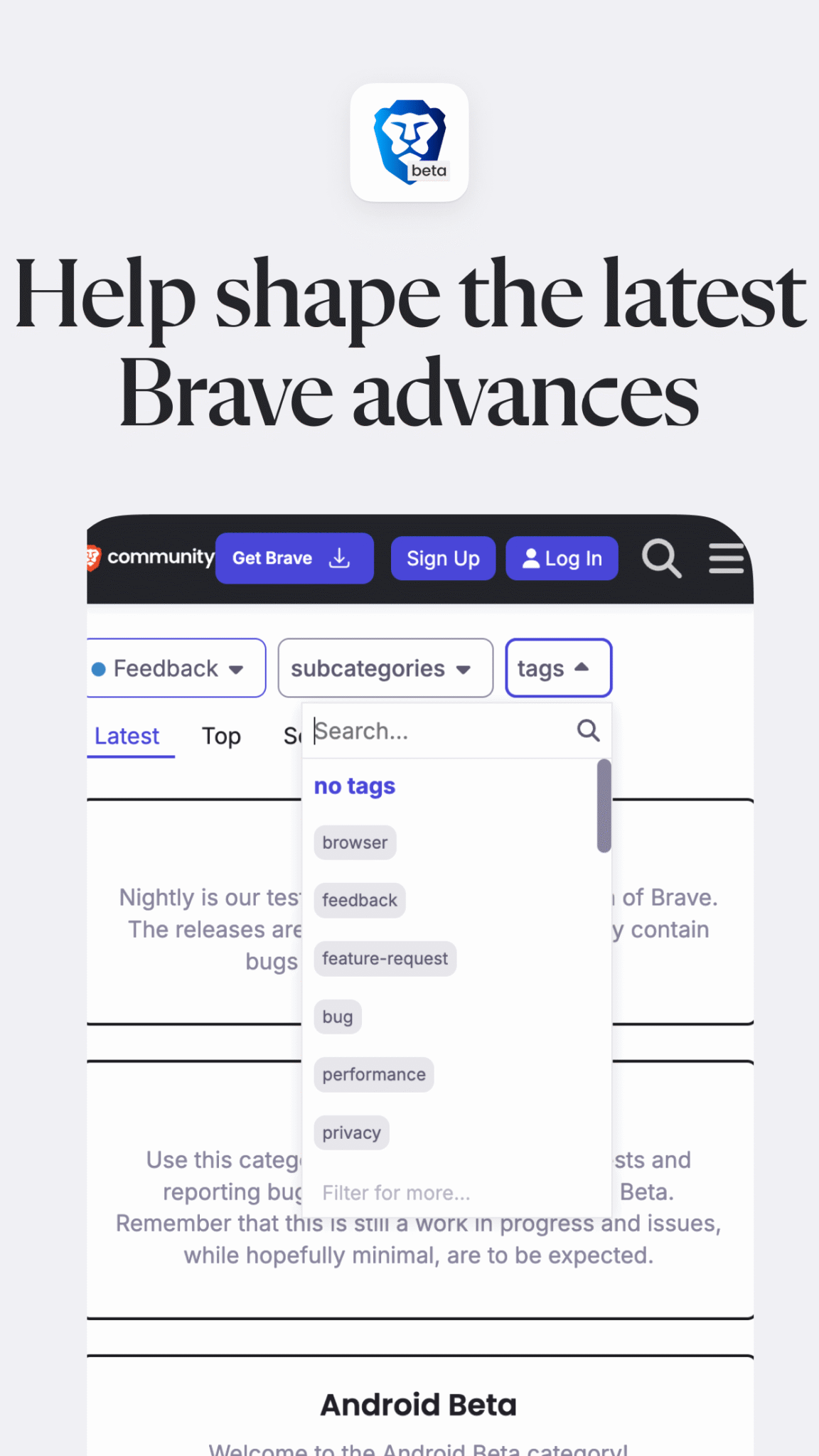 Brave Beta 1.92.109 APK Download by Brave Software - APKMirror