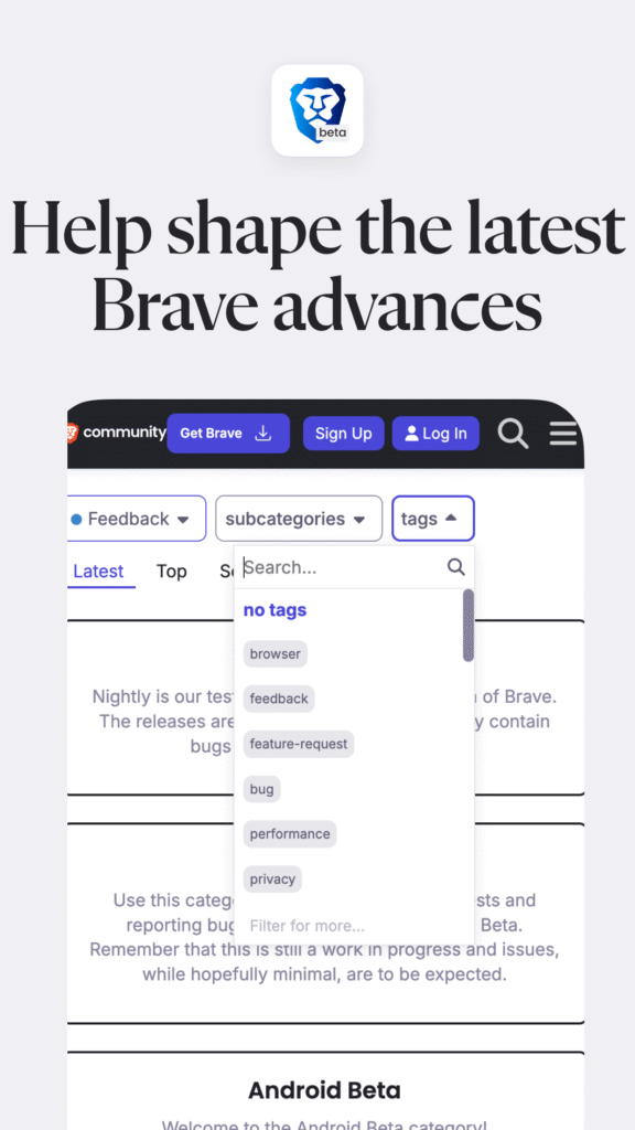 Brave Beta 1.92.114 APK Download by Brave Software - APKMirror