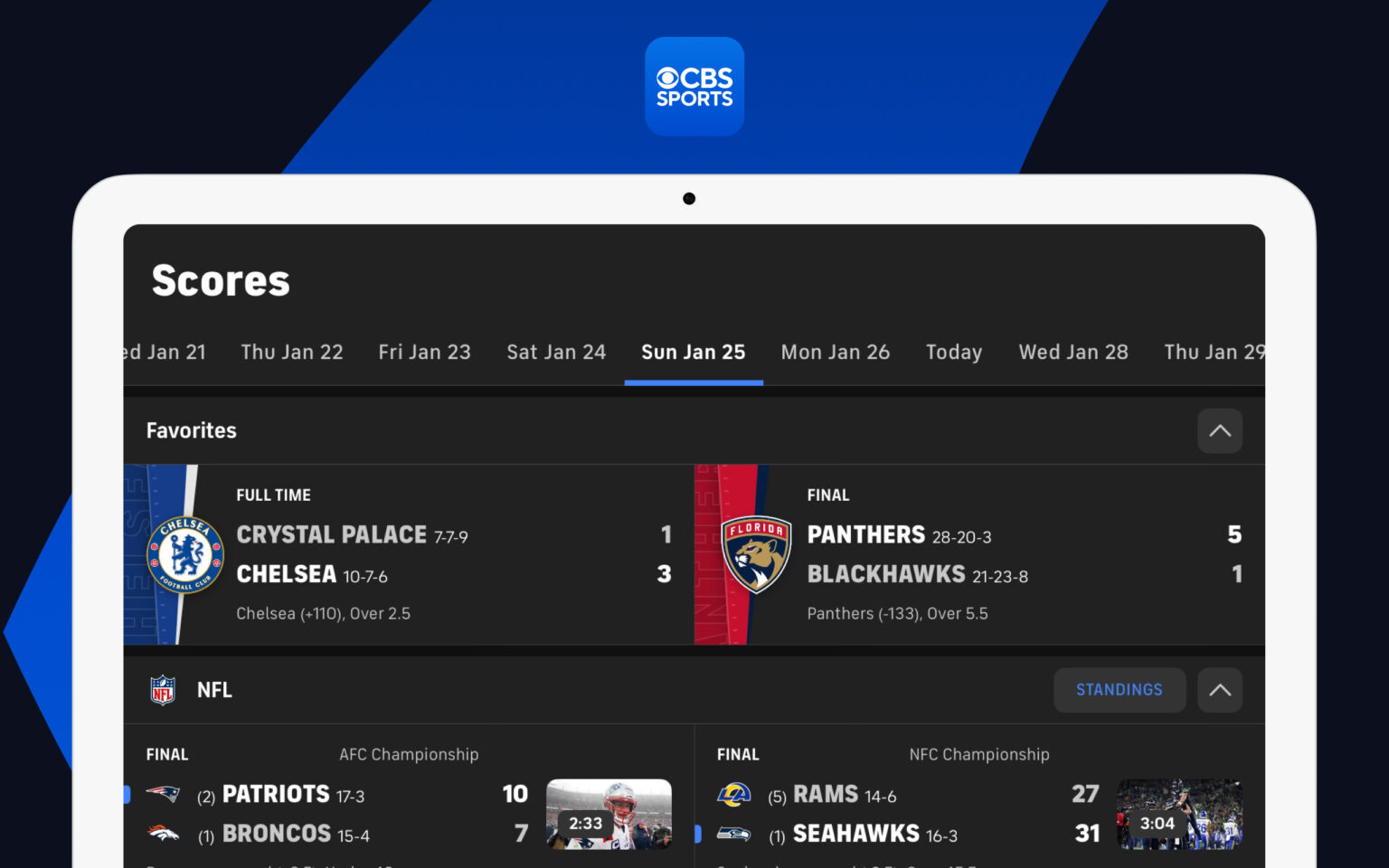 CBS Sports App: Scores & News 10.70.2 APK Download by CBS Interactive ...