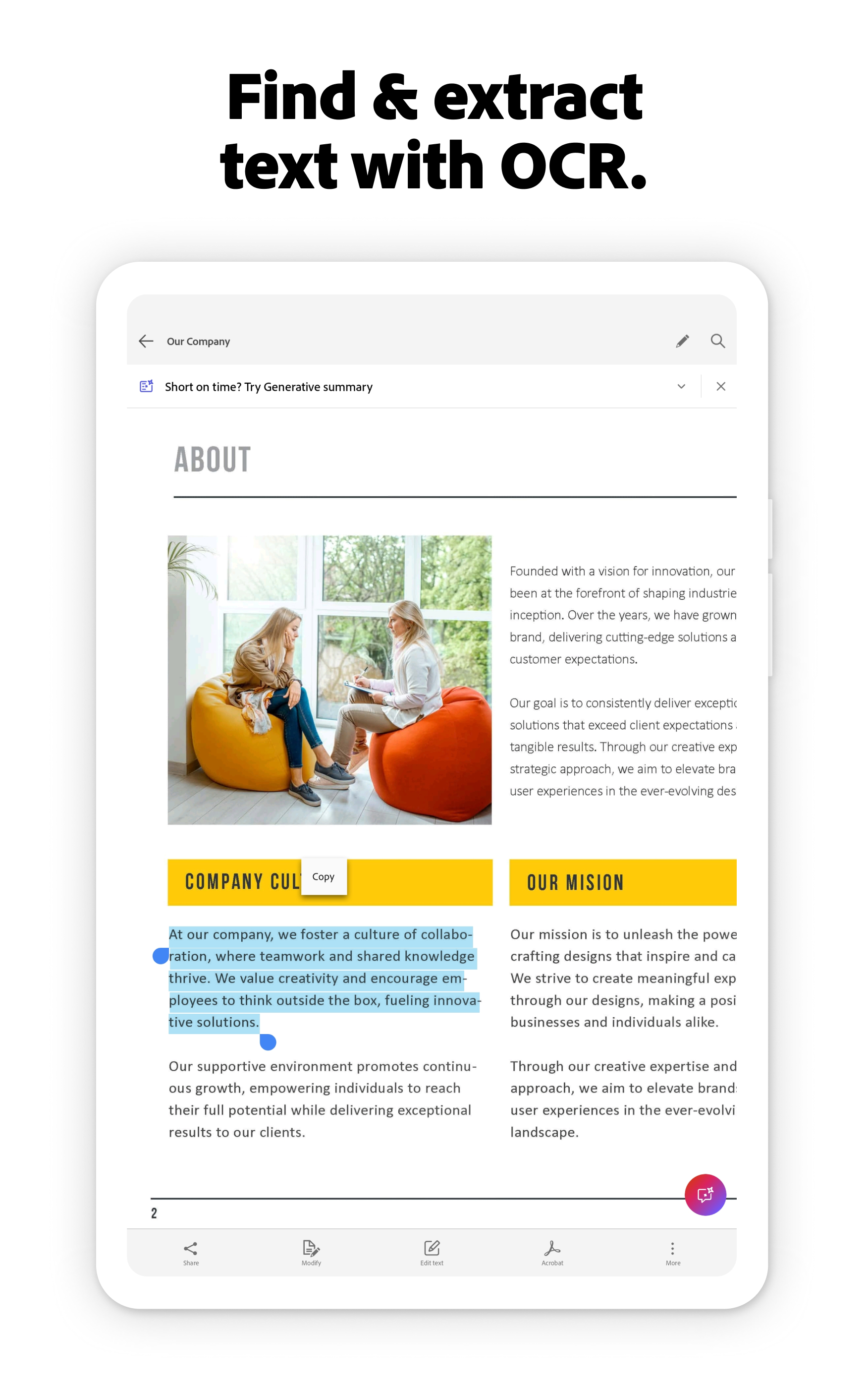 Download Adobe Scan AI PDF Scanner, OCR APKs for Android - APKMirror