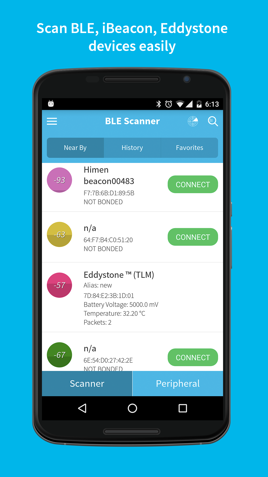 Download BLE Scanner (Connect & Notify) APKs for Android - APKMirror