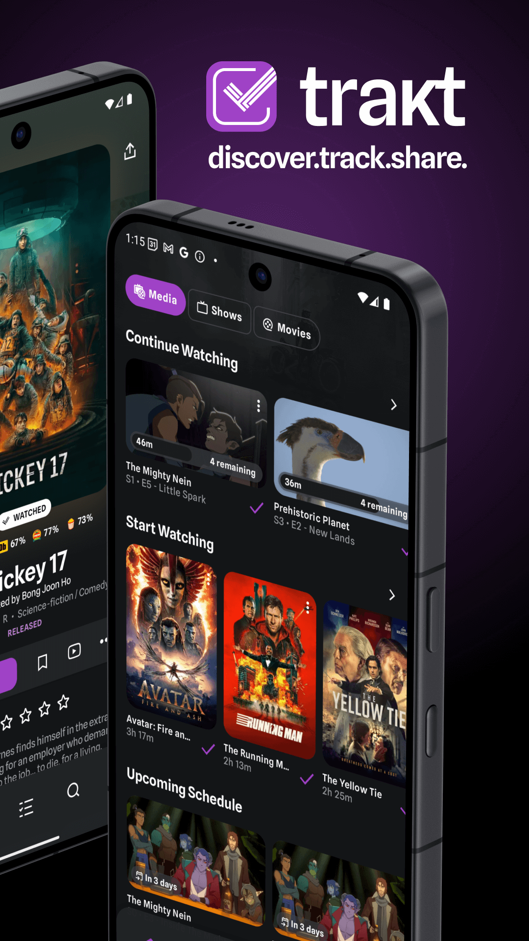 Download trakt.TV Shows & Movies APKs for Android - APKMirror
