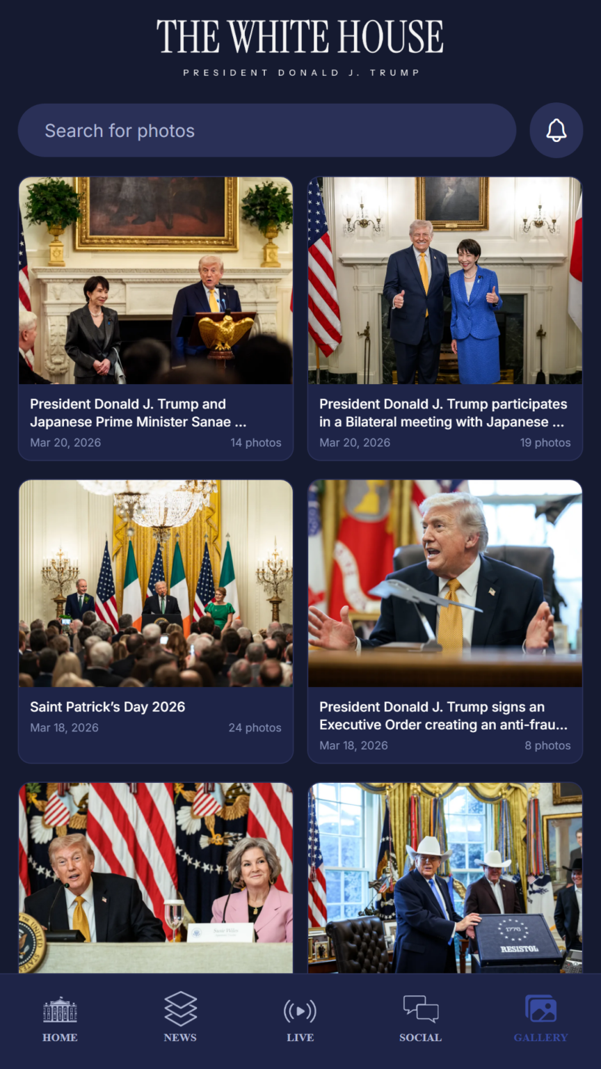 The White House 47.1.0 APK Download by Executive Office of the ...