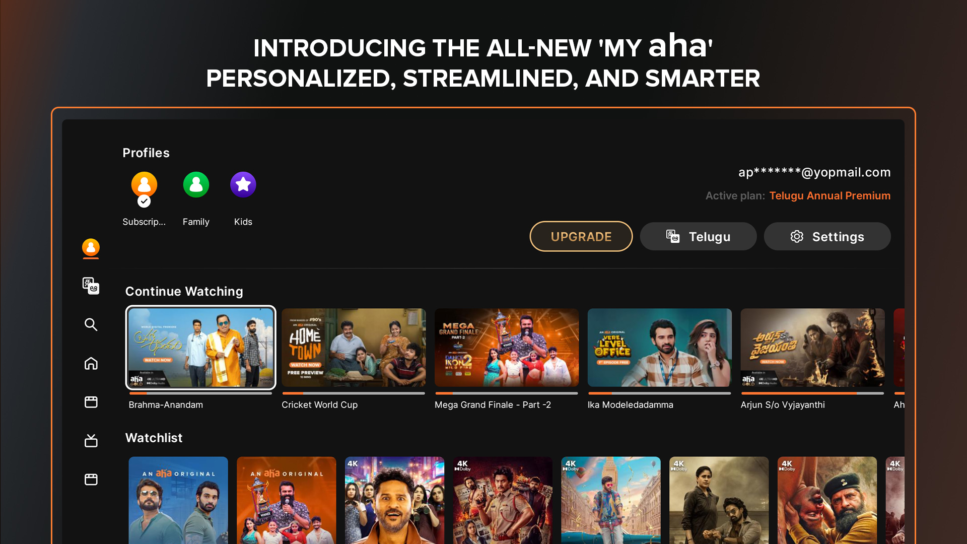 aha - OTT | Movies, Webseries (Fire TV) (Android TV) 5.0.72 APK ...
