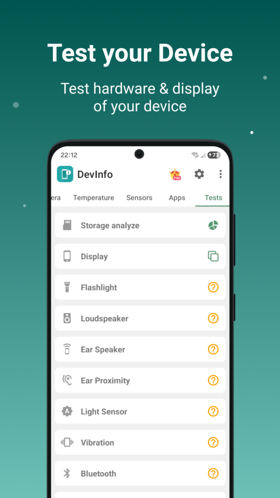 Device Info: View phone info v2.9.8 (nodpi) (Android 5.0+) APK Download ...