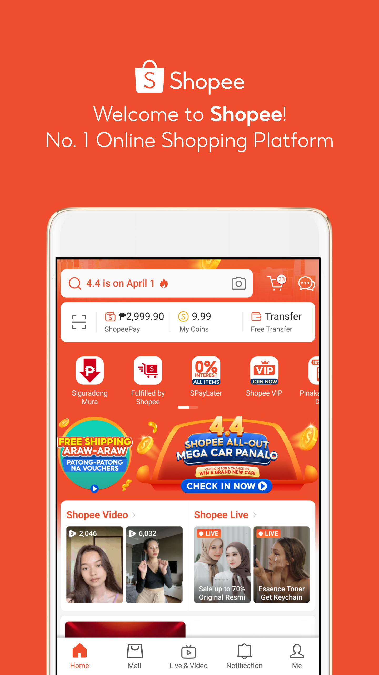 Shopee PH: 4.4 Sale 3.46.37 APK Download by Shopee PH - APKMirror