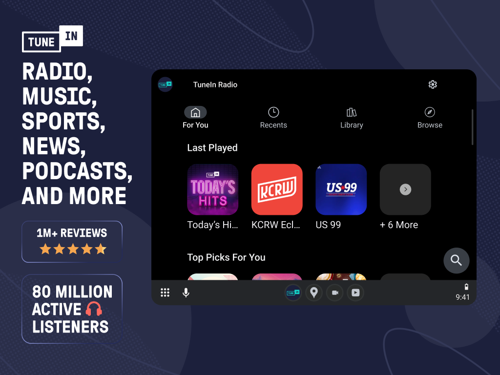 Download TuneIn Radio: Music & Sports APKs for Android - APKMirror