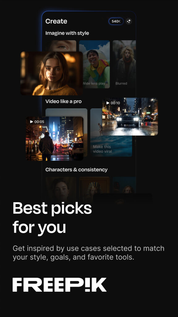 Freepik AI: Video Generator 5.3.3 APK Download by Freepik Company ...