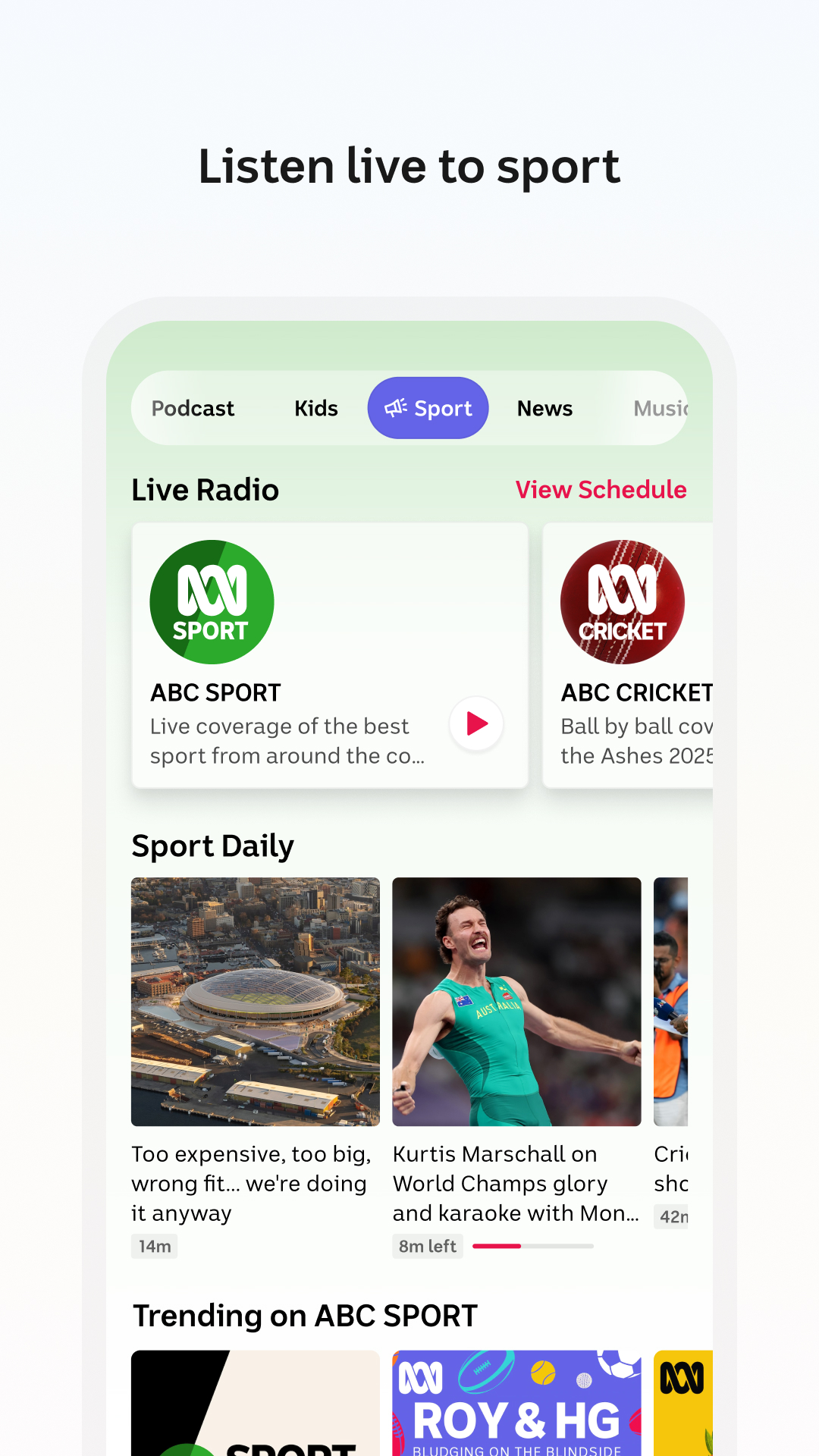 Download ABC listen: Radio & Podcasts APKs for Android - APKMirror