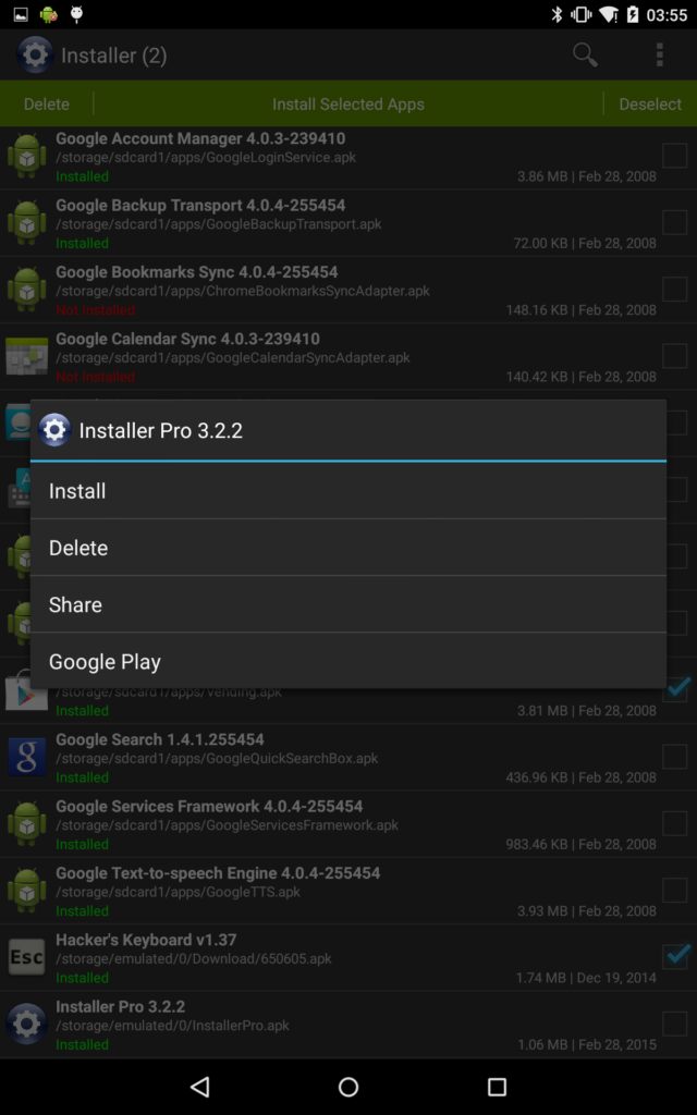 Installer - Install APK 3.8.0 (noarch) (Android 5.0+) APK Download by ...
