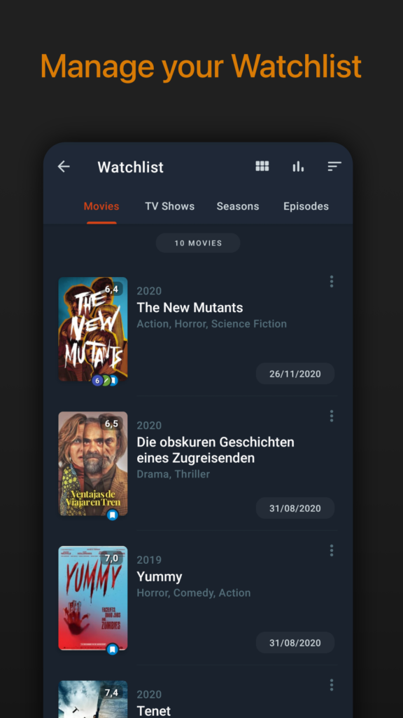 Moviebase: TV & Movie Tracker 6.7.0 APK Download by Christian Krueger ...