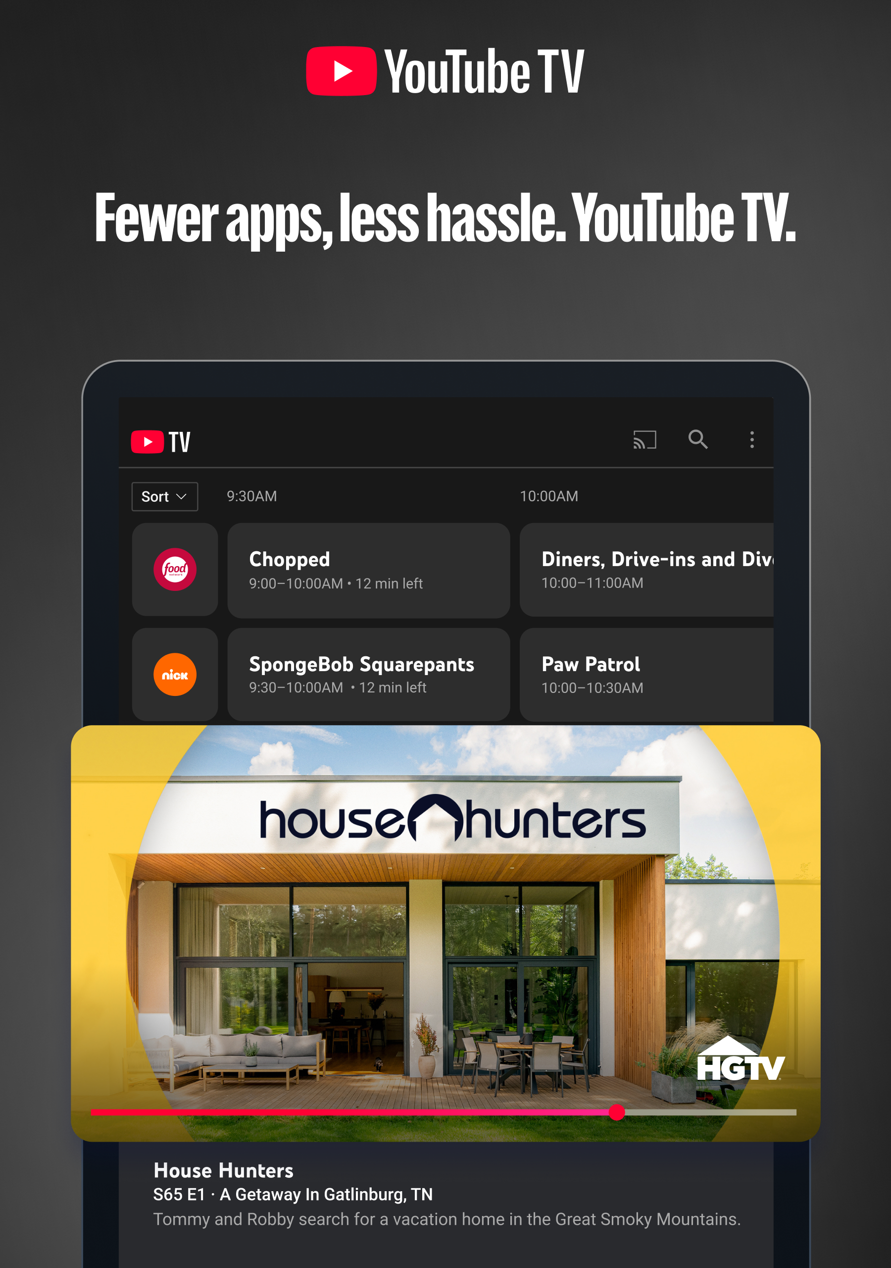 Download YouTube TV: Live TV & more APKs for Android - APKMirror