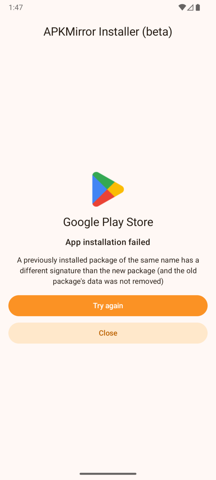 APKMirror Installer (Official) 2.0.3 (41-d04e542) (120-640dpi) (Android ...