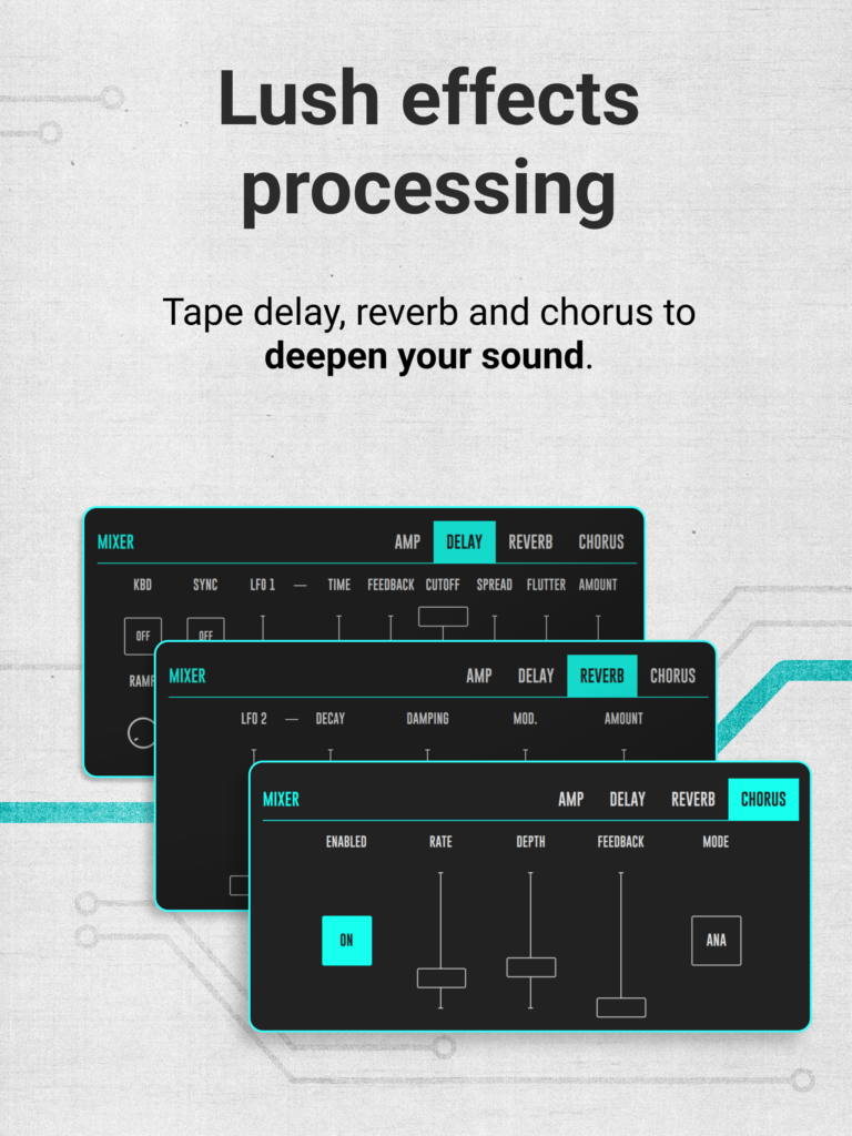DRC - Polyphonic Synthesizer 2.14.2 (arm64-v8a + arm-v7a) (120-480dpi ...