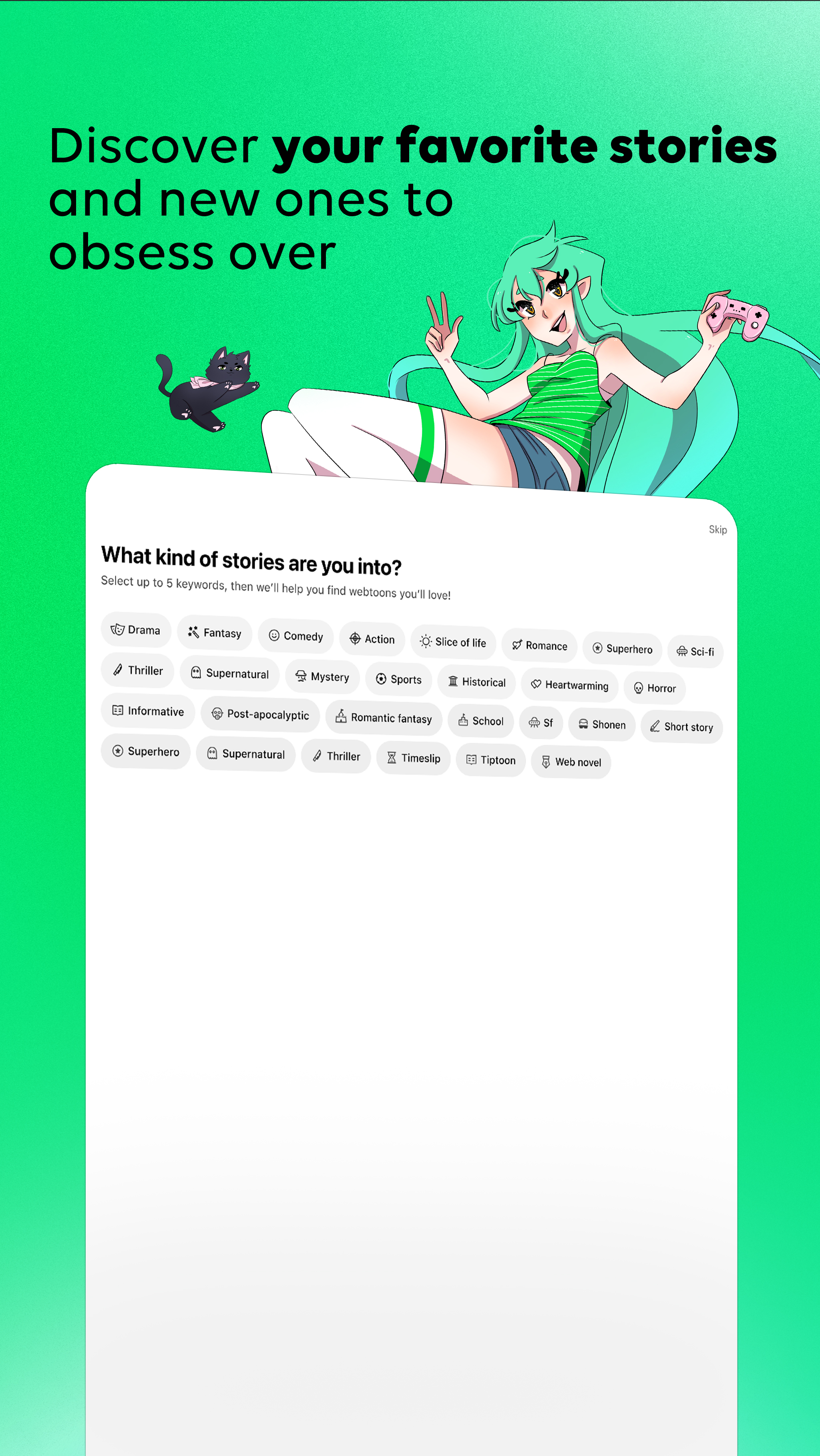 WEBTOON: Manga, Comics, Manhwa 3.8.13 (arm64-v8a + arm-v7a) (Android 9. ...