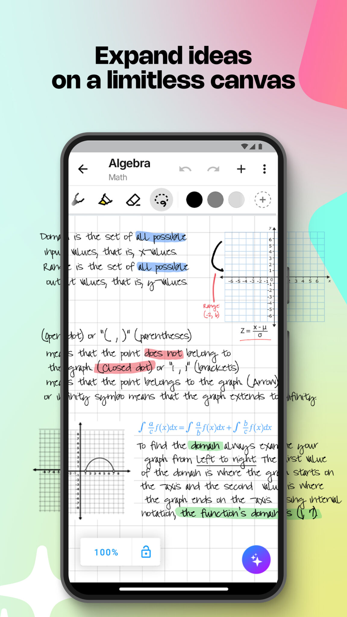 MyScript Notes: AI Note Taking 6.1.3 (x86) (nodpi) (Android 7.0+) APK ...