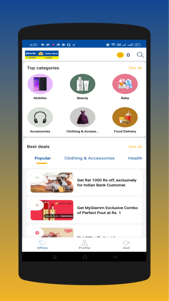 IndSMART IndianBank Mobile App 1.0.49 APK Download by Indian Bank ...