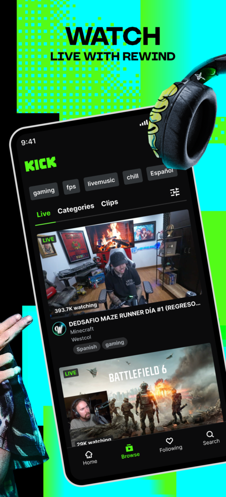 Download Kick: Live Streaming APKs for Android - APKMirror