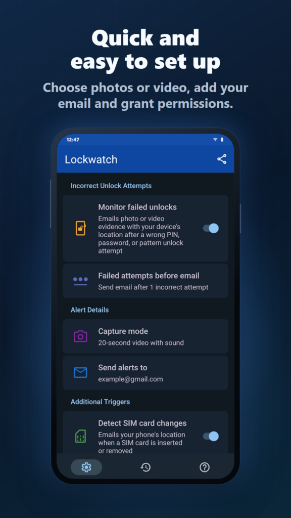 Lockwatch — Thief Catcher 9.0.0 APK Download by BlokeTech - APKMirror