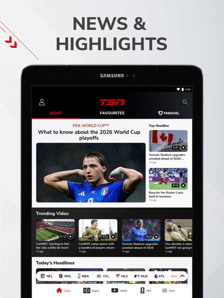 TSN: FIFA World Cup 2026™ (Android TV) 3.0.1 APK Download by Bell Media ...